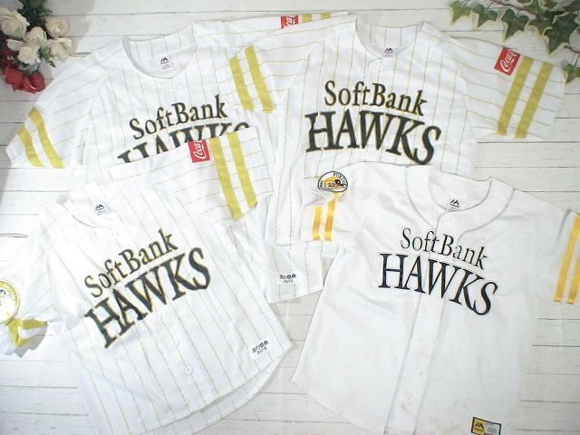 日本代購代標第一品牌【樂淘letao】－32-3152★S/Mサイズ・メンズ・ソフトバンクホークス・応援ユニフォーム・鷹の祭典★古着アイテム★25着セット★まとめ売り★古着