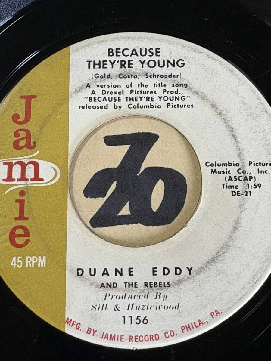 Yahoo!オークション - 試聴 DUANE EDDY AND THE REBELS REBEL WALK 両...