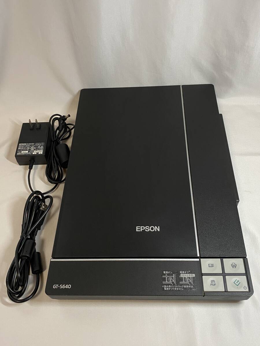 Yahoo!オークション - エプソン A4フラットベッドスキャナー GT-S640 i...