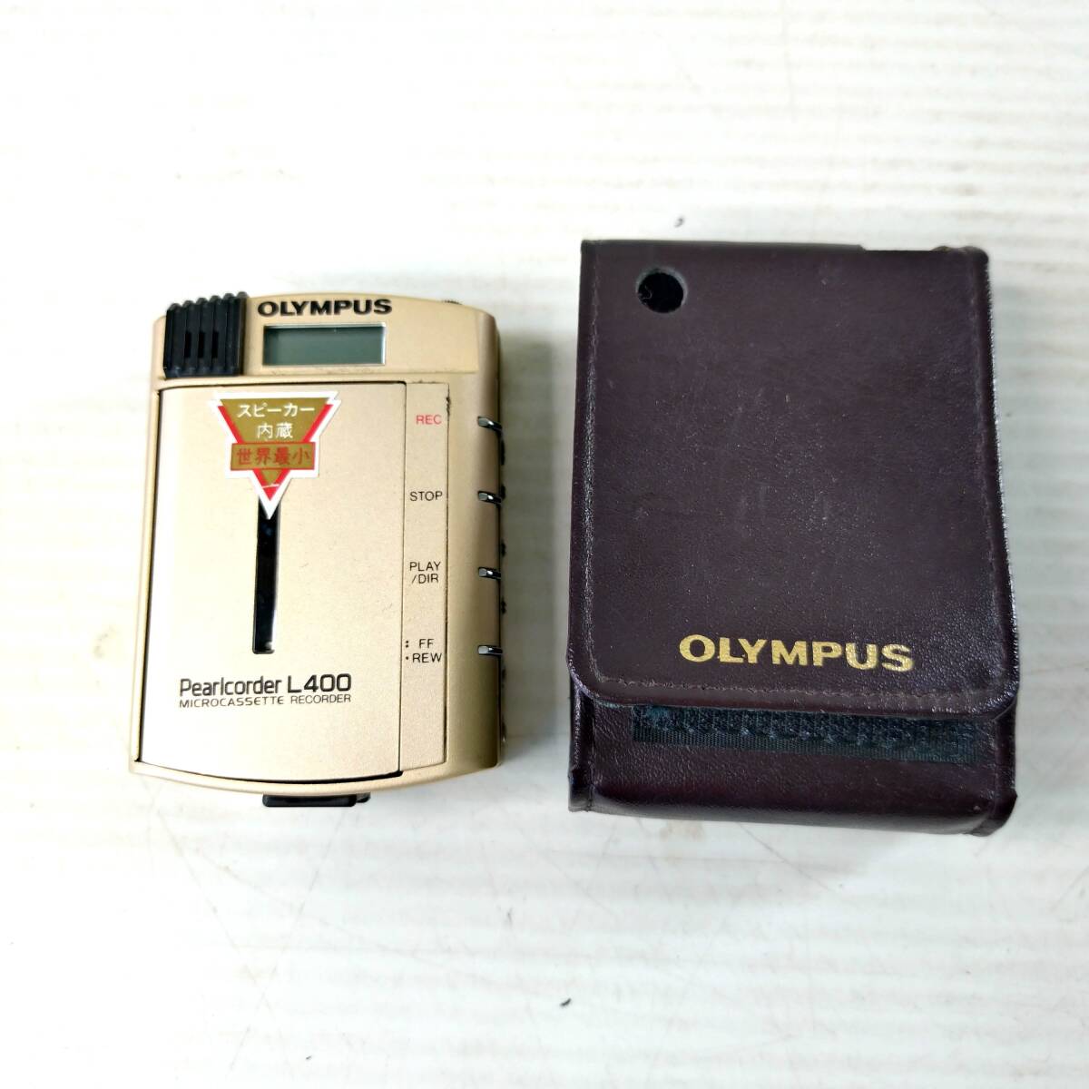 Yahoo!オークション - OLYMPUS オリンパス Pearlcorder L400 マイクロ...