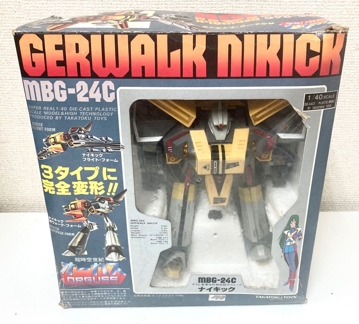 Yahoo!オークション - S256【開封済み】タカトクトイズ 超時空世紀オー...