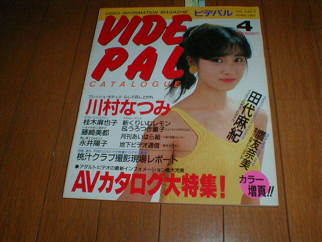 VIDEPAL 西原さおり(白石さおり) 川村なつみヌード5P 田代麻紀4P くりいむレモン 菊池のり子3P 桂木麻也子 藤崎美都 永井陽子 :: Yahoo!Auction｜DEJAPAN ...