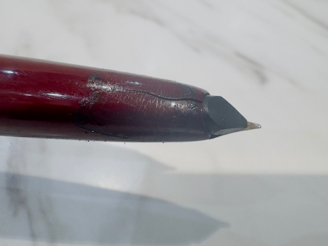 Yahoo!オークション - S8055 MONTBLANC No.24 モンブラン 万年筆 ボデ...