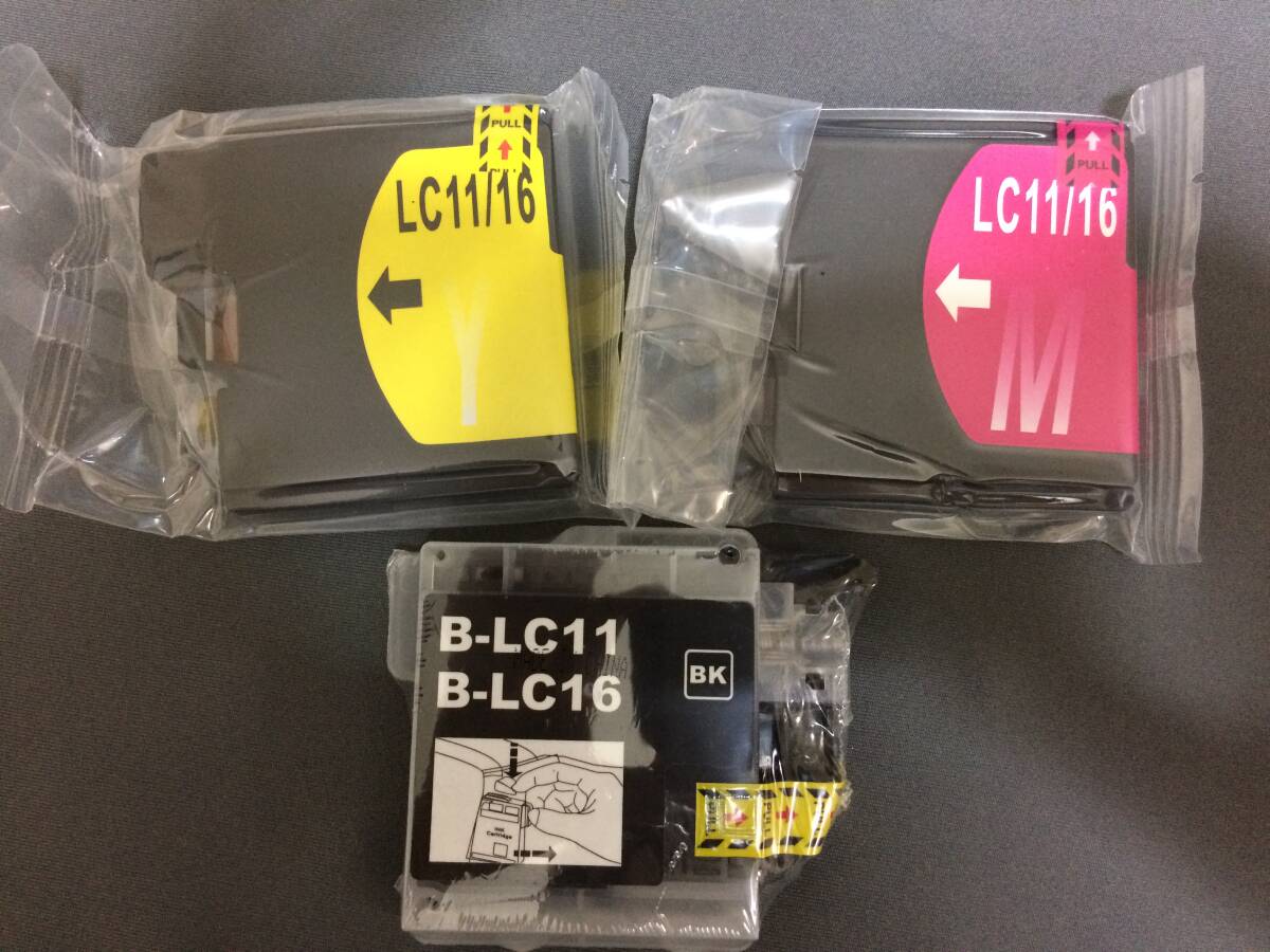 Yahoo!オークション - 即決215円 計6個 LC11ブラザー互換インク 未開封...