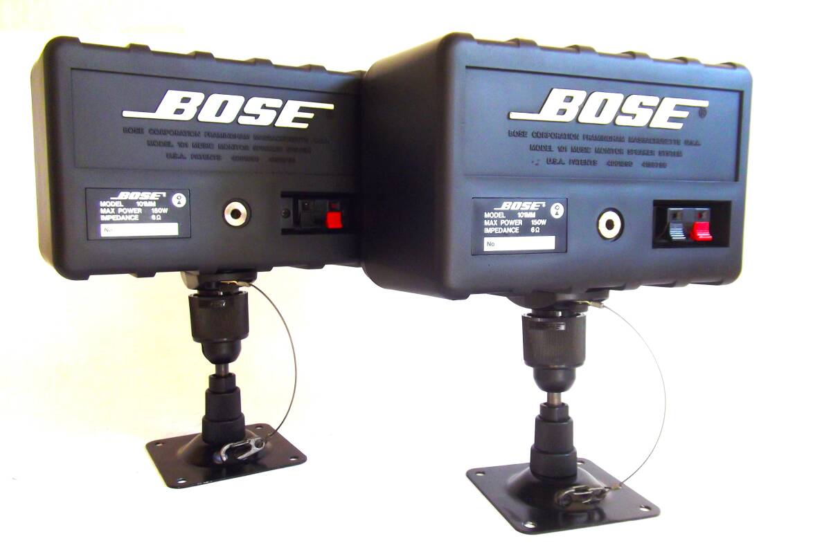 Yahoo!オークション - BOSEスピーカー BOSE101MM＆純正/天吊ブラケット...