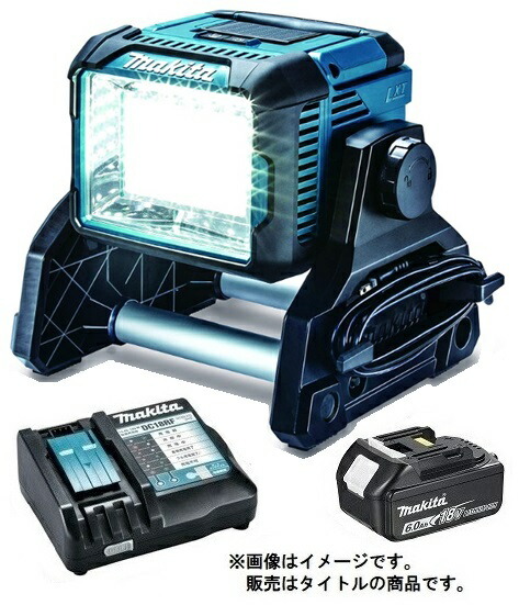 Yahoo!オークション - マキタ 充電式スタンドライト ML811+バッテリBL1...