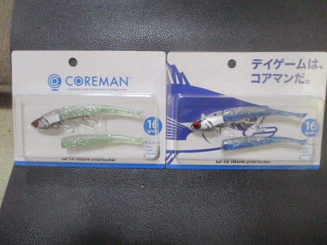 Yahoo!オークション - 31 コアマン IJ-16アイアンジグヘッド セット新...
