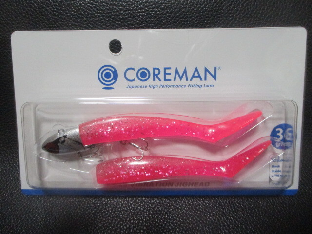 Yahoo!オークション - (F11.27) コアマン VJ-36バイブレーションジグヘ...