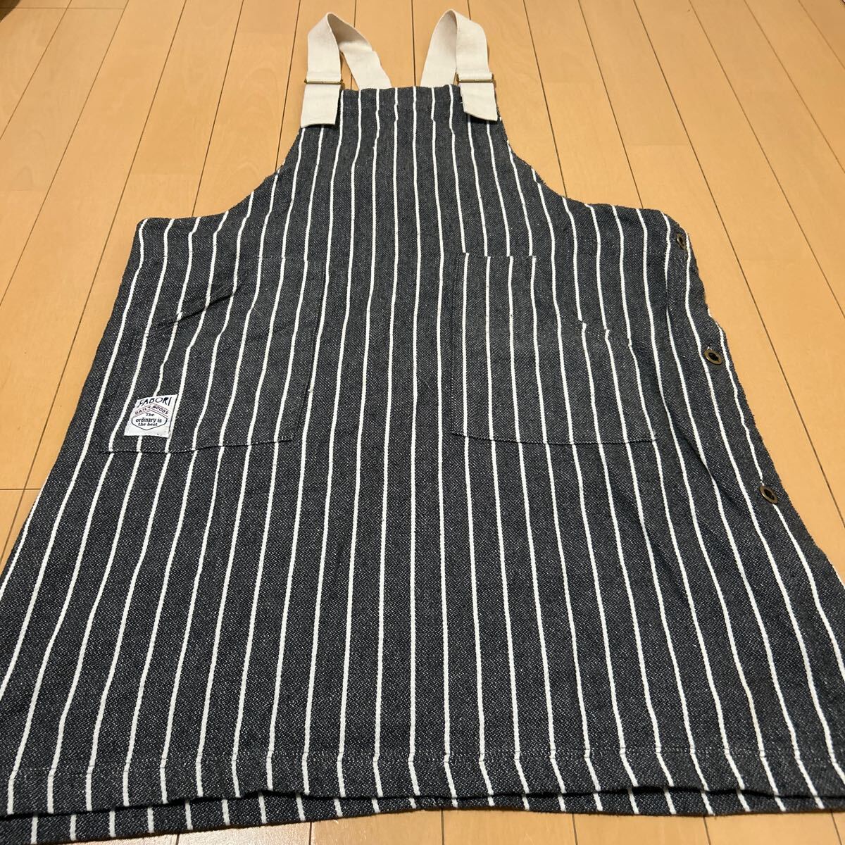 Yahoo!オークション - FABORI DAILY GOODS ストライプエプロン