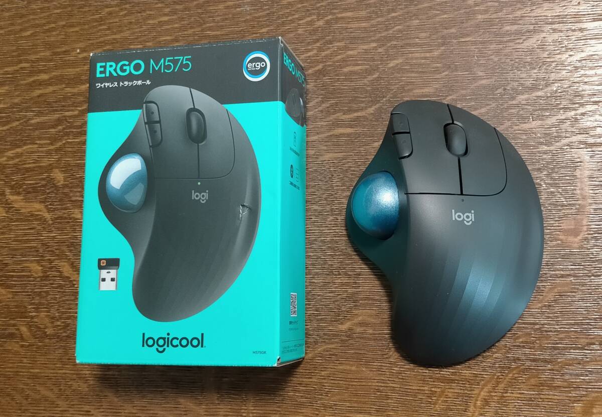 Yahoo!オークション - logicool ERGO575 ワイヤレスマウス