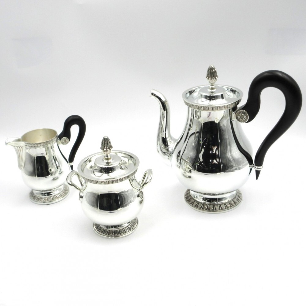 Yahoo!オークション - 1円〜 Christofle クリストフル マルメゾン ポッ...