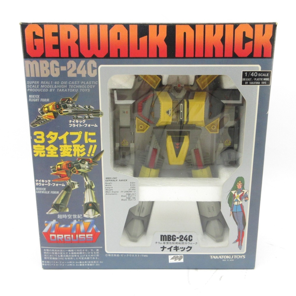 Yahoo!オークション - 1円〜 タカトクトイス 超時空世紀オーガス 1/40 ...