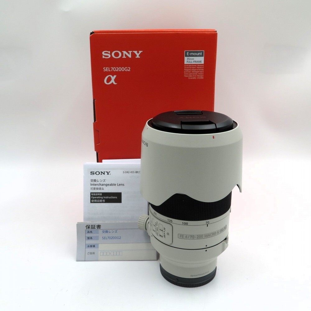 Yahoo!オークション - 1円〜 SONY ソニー FE70-200mm SEL70200G2 F4 Ma...