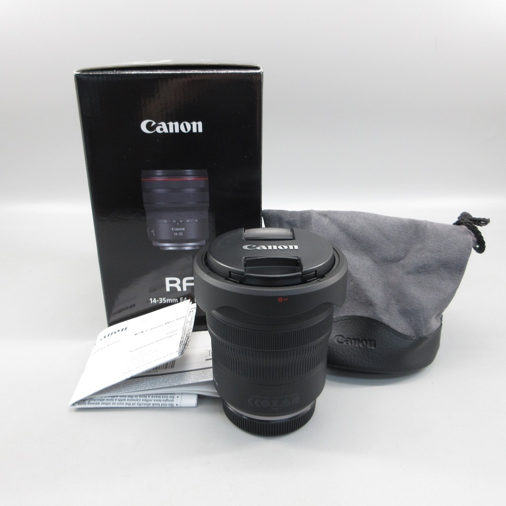 Yahoo!オークション - 1円〜 Canon キヤノン RF 14-35mm F4 L IS USM ...