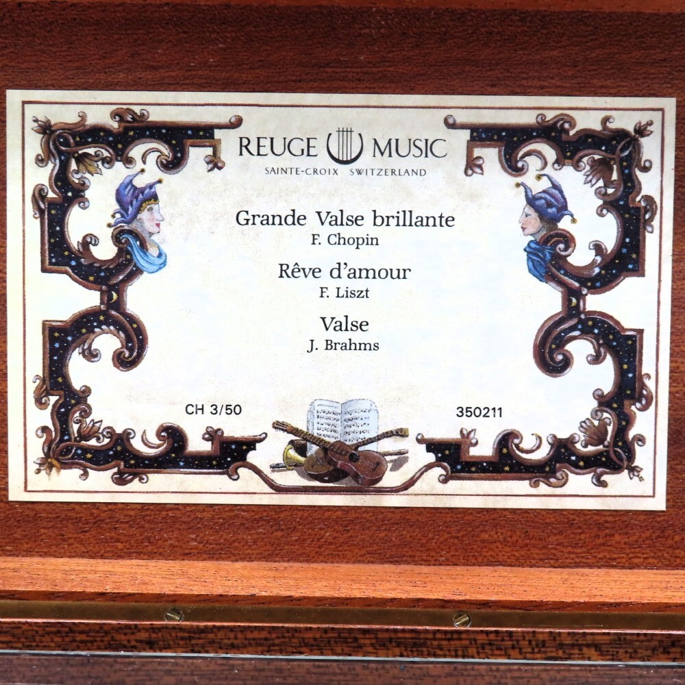 Yahoo!オークション - 1円〜 REUGE リュージュ オルゴール 50弁 CH3/50...