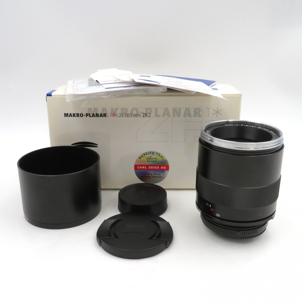 Yahoo!オークション - 1円〜 Carl ZEISS Makro Planar T 2/100mm ZF.2 ...