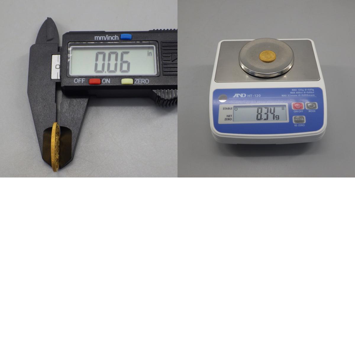 Yahoo!オークション - 1円〜 新10円金貨 明治42年 (2) 量目 約8.34g 貨...