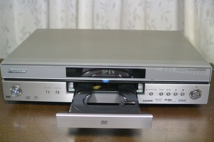 Yahoo!オークション - Pioneer DVD/SACDプレーヤー DV-800AV リモコン付