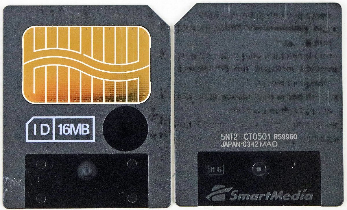 Yahoo!オークション - P 中古品 メモリーカード スマートメディア 16MB...