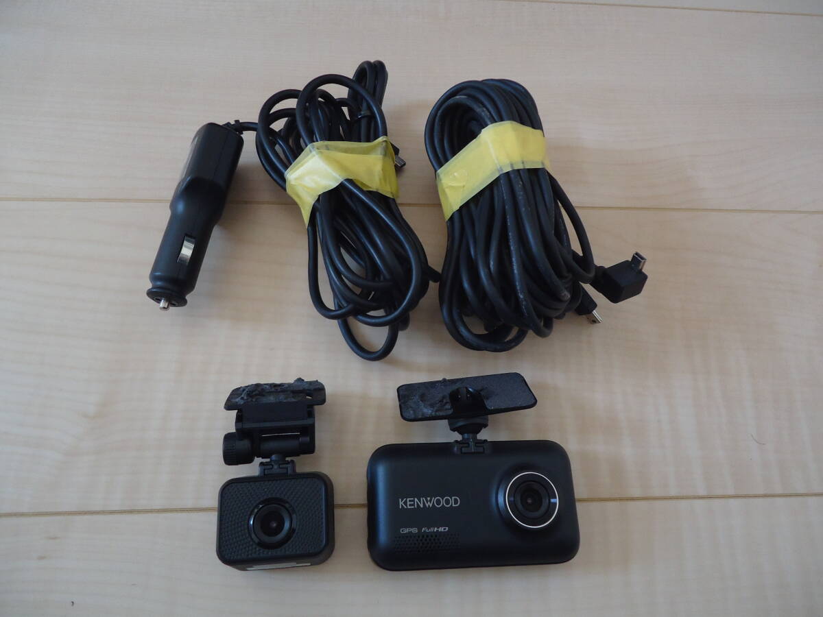 Yahoo!オークション - ケンウッド製前後タイプドラレコDRV－MR7...