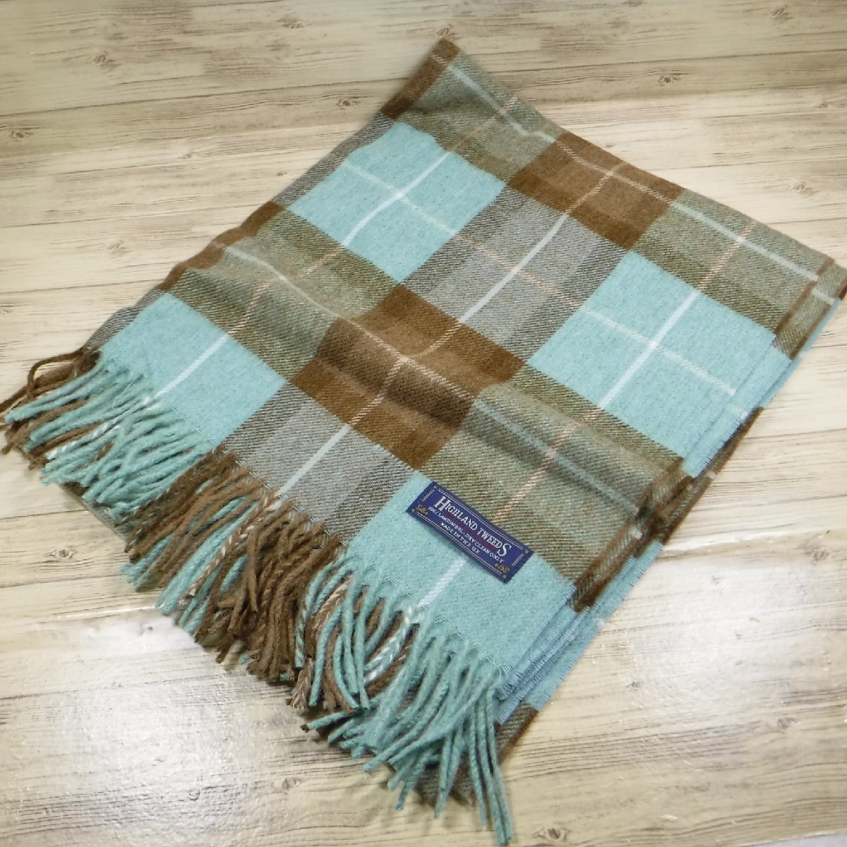 Yahoo!オークション - TT801 ハイランドツイード 英国製 定価12980円 ...