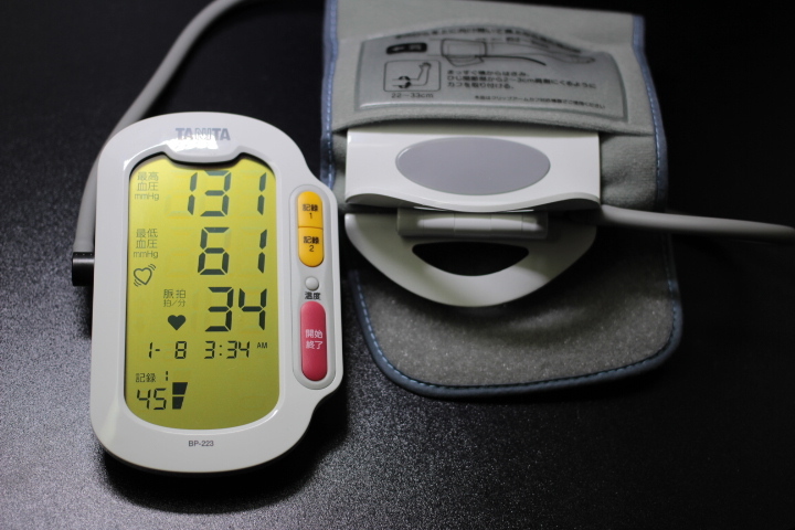 Yahoo!オークション - BP-223 TANITA 上腕式血圧計 使用回数 少 中古 ...