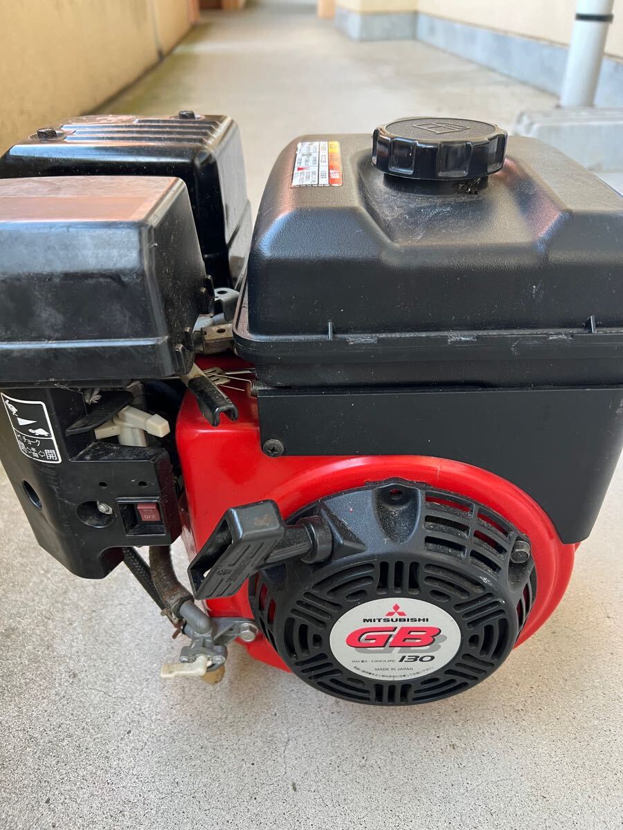 Yahoo!オークション - 三菱製 GB130 ガソリンエンジン 4.2馬力 4サイク...