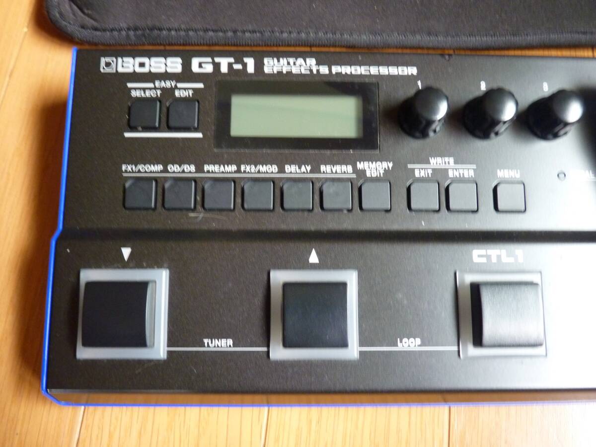 Yahoo!オークション - BOSS GT-1 マルチエフェクター ソフトケース付き
