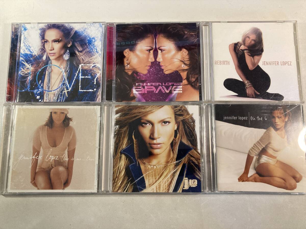 Yahoo!オークション - 【W9477】ジェニファー・ロペス CD アルバム 6枚...