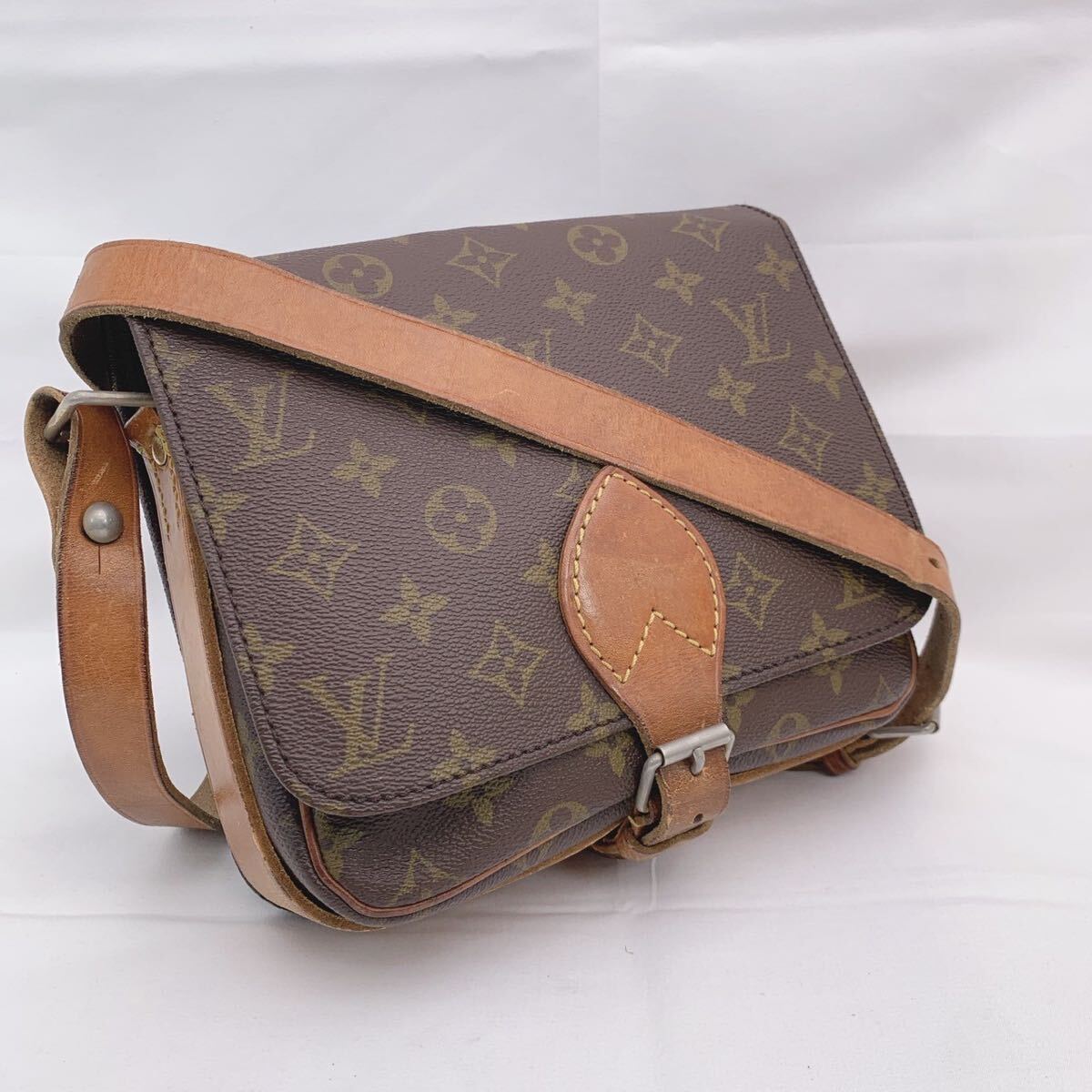 Yahoo!オークション - t760 ルイヴィトン モノグラム カルトシエールMM...