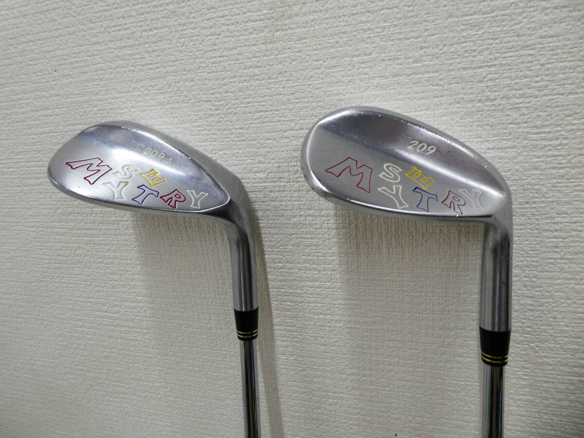 Yahoo!オークション - ミステリー MYSTERY ウエッジ 209 2本セット 1...