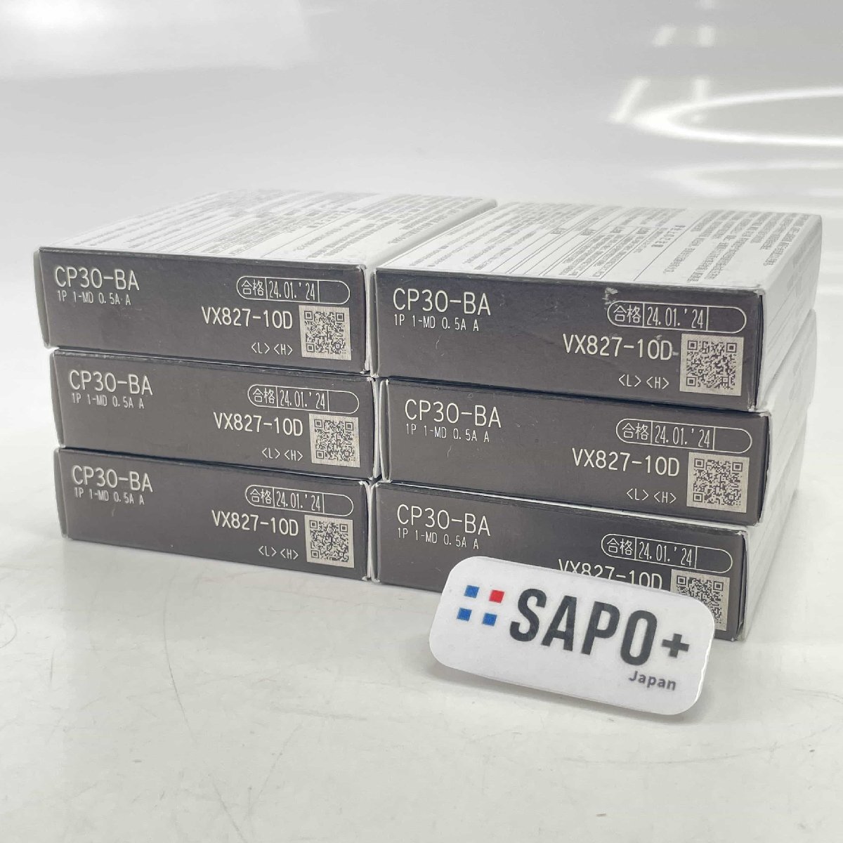 Yahoo!オークション - CP30-BA 1P 1-MD 0.5A A 2024年製 6個セット サ...