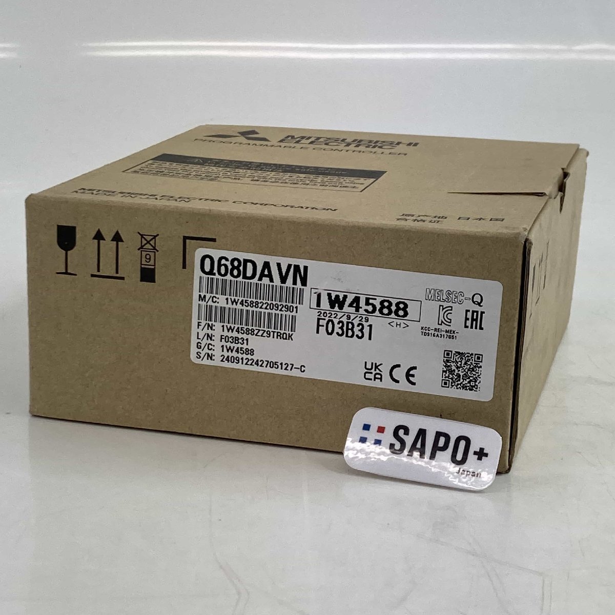 Yahoo!オークション - Q68DAVN 2022年製 シーケンサ MELSEC-Qシリーズ ...