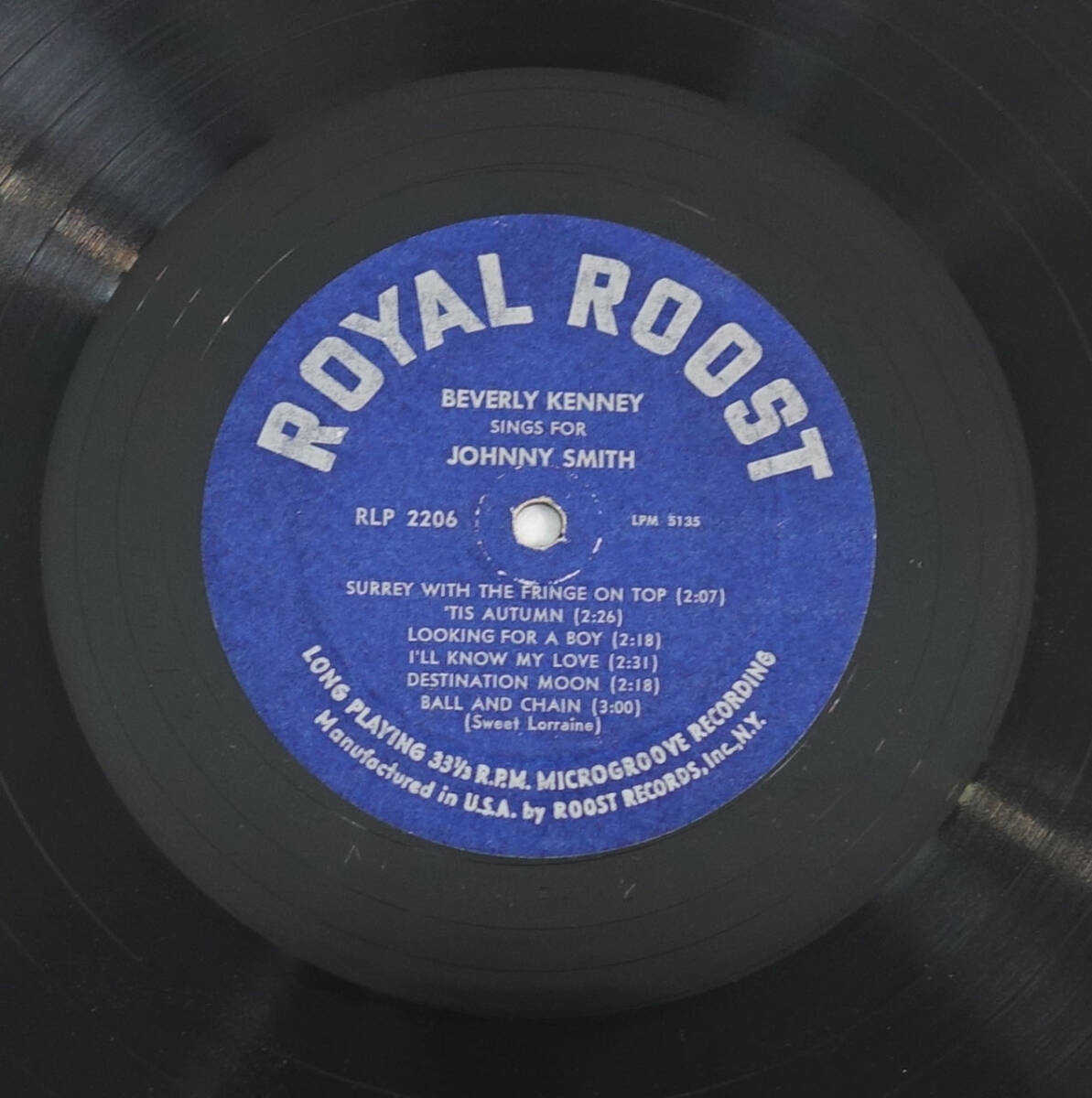 Yahoo!オークション - US Royal Roost RLP 2206 オリジナル Beverly Ke...