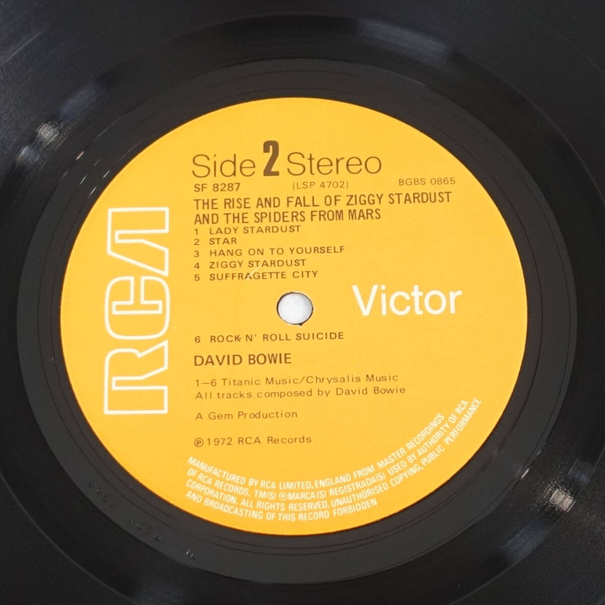 Yahoo!オークション - UK Original 初回 RCA SF 8287 The Rise and Fal...