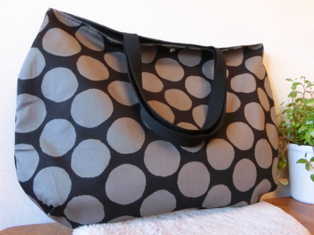 Yahoo!オークション - 37 ハンドメイド ころんと丸い BIG肩掛けトート...