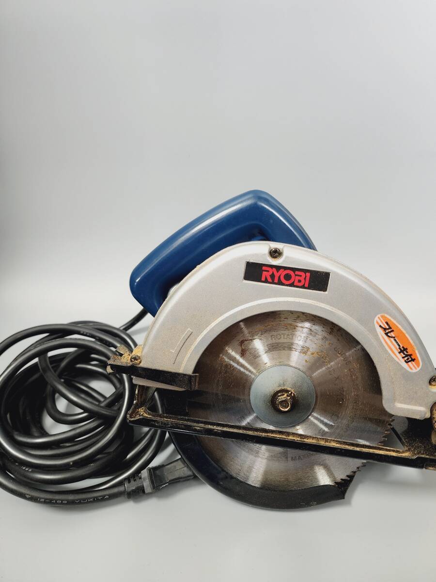 Yahoo!オークション - GD456 RYOBI W-560PS ブレーキ付 丸ノコ 電動 の...