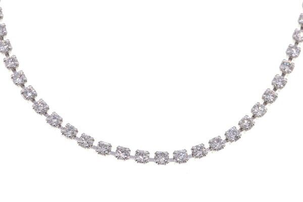 Yahoo!オークション - ダイヤモンド ブレスレット D2.20ct Pt850 中古 ...