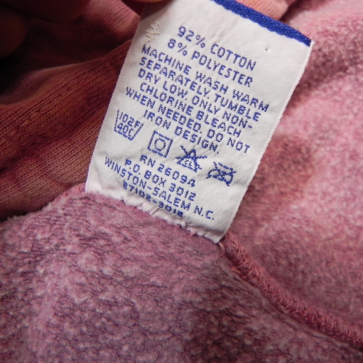 レア 90s 00s USA製 Champion 後付け 前V スウェットパーカー L チャンピオン 古着 フーディ ヴィンテージ フェード e(中古)のオークション落札情報