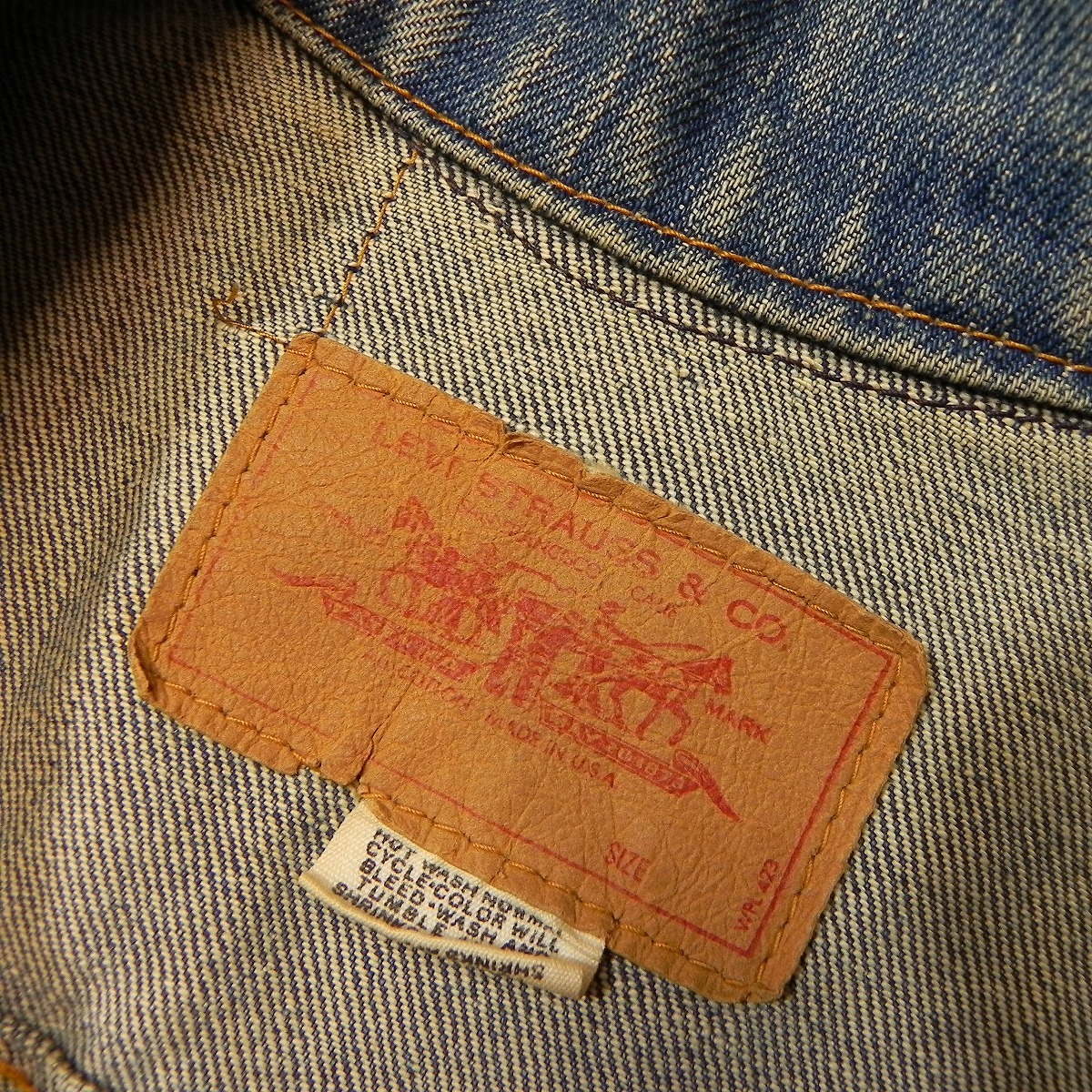 Yahoo!オークション - 70's 70年代 リーバイス Levi's 70505 デニムジ...