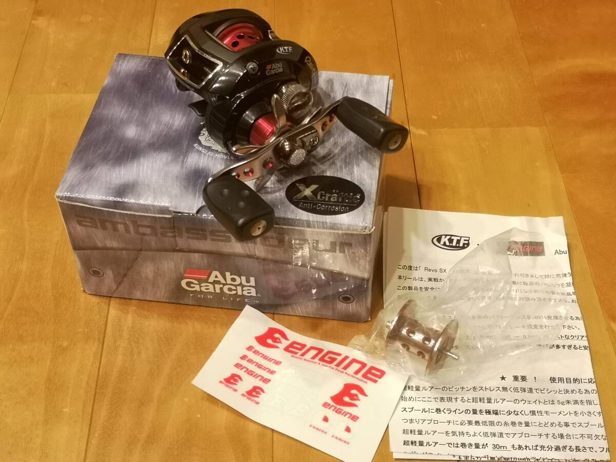 Yahoo!オークション - KTF×エンジン Abu Revo SX KTF フィネス 左