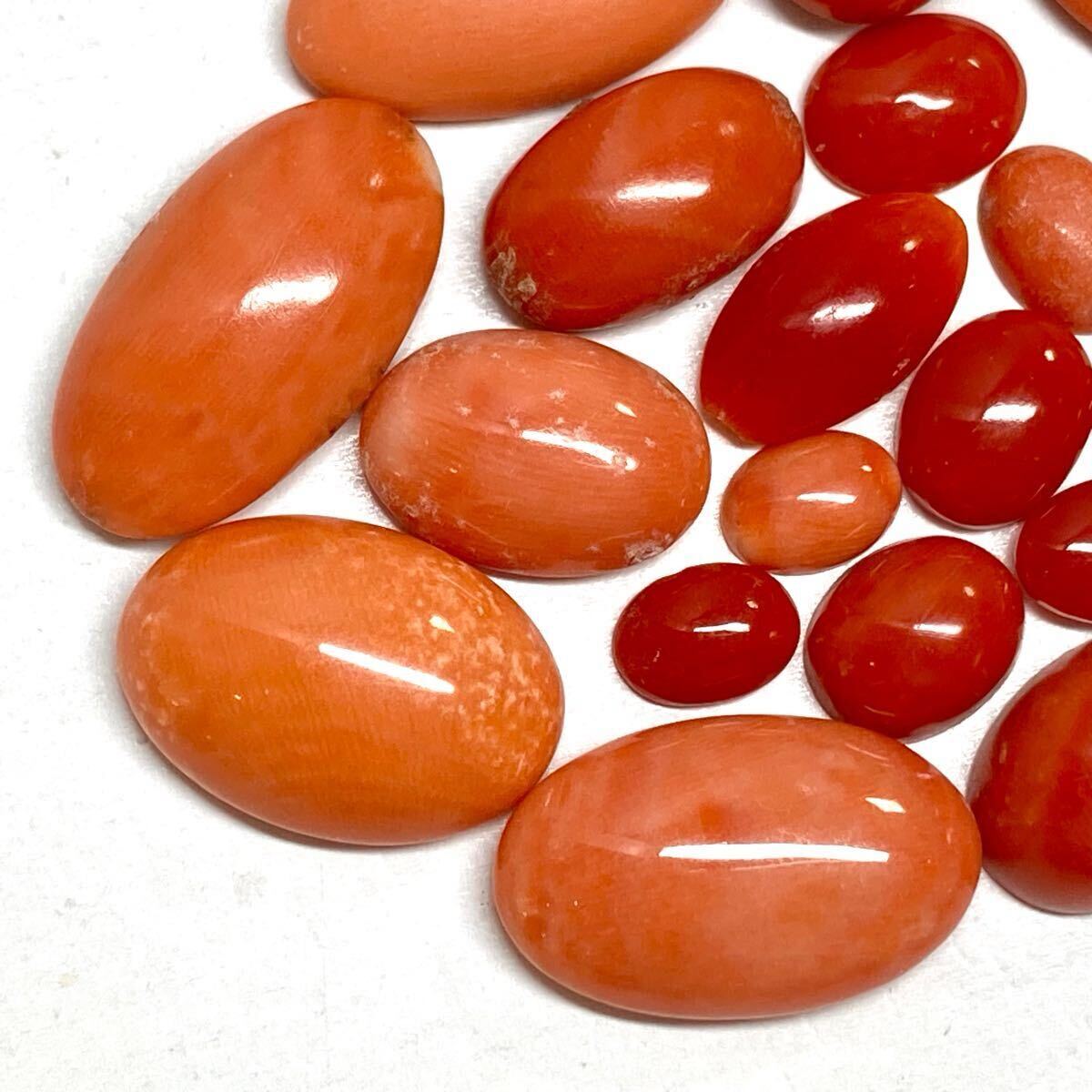 Yahoo!オークション - 天然本珊瑚おまとめ101.5ct n ルース 裸石 宝...