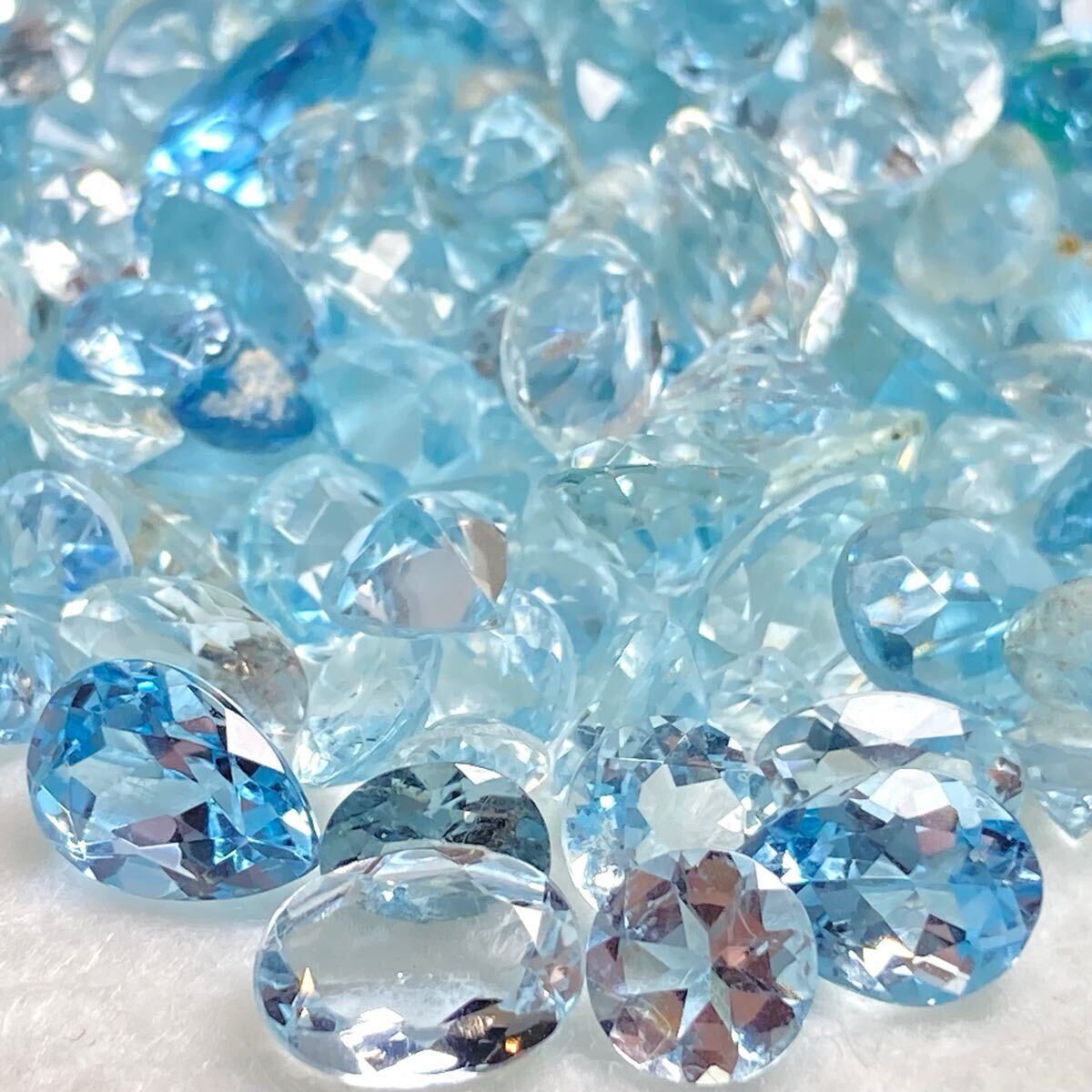 Yahoo!オークション - 1円〜 天然アクアマリンおまとめ100ct n ルー...