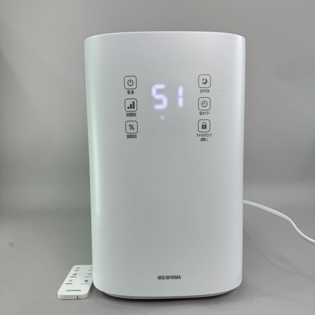 Yahoo!オークション - アイリスオーヤマ 上給水ハイブリッド式加湿器 U...