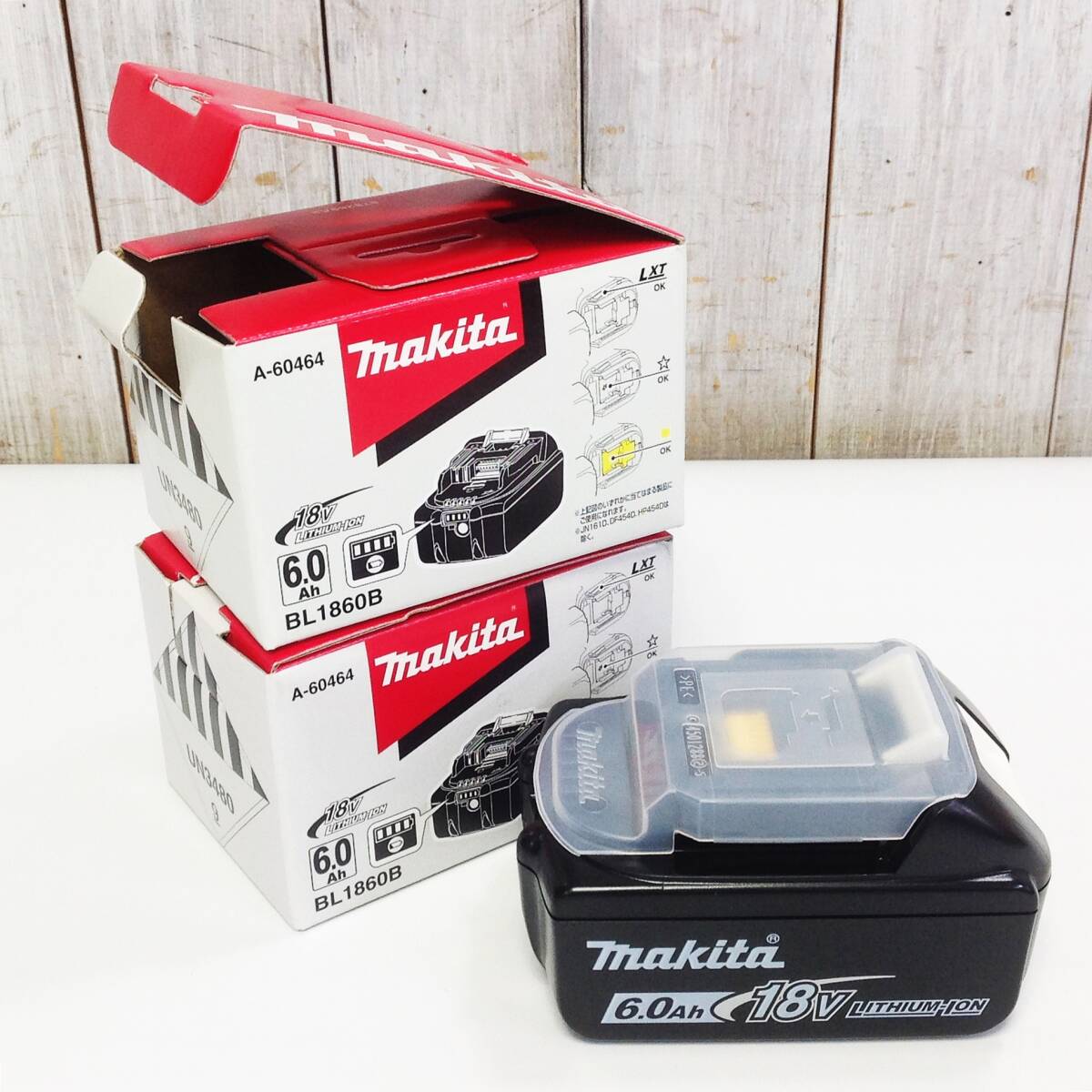 Yahoo!オークション - 【WH-3661】未使用 makita マキタ 18V 純正バッ...