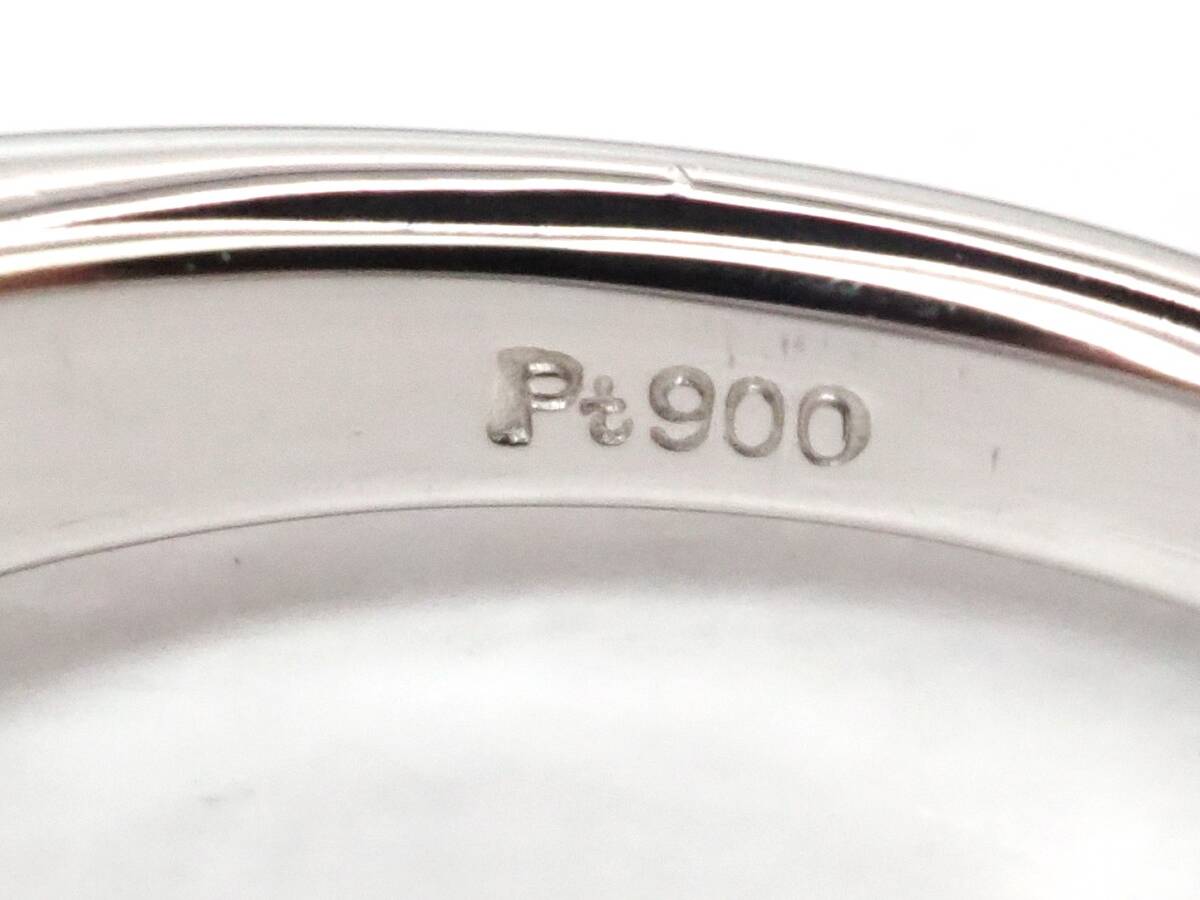Yahoo!オークション - 【5492E】Pt900 天然ダイヤモンド 0.55ct/0.05ct...