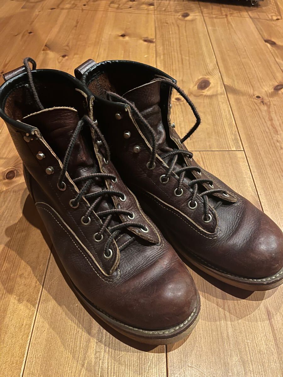 Yahoo!オークション - red wing 2906 Line man 27cm US9 ラインマン レ...