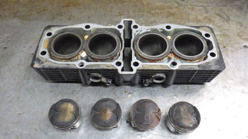 Yahoo!オークション - RGA-232A ZRX-2 純正 シリンダー ピストン ZR400...