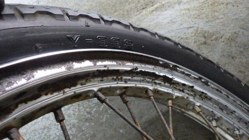 Yahoo!オークション - RGA-127A レブル 250 純正 フロント ホイール MC...