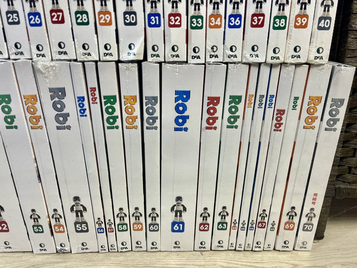 Yahoo!オークション - デアゴスティーニ 週刊ロビ Robi 創刊号〜完結70...